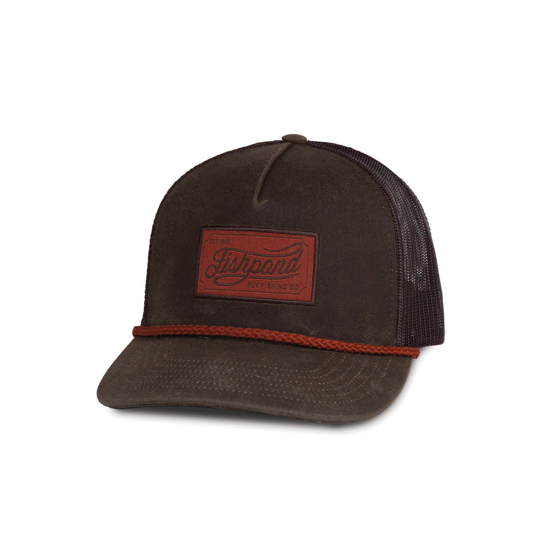 Fishpond Heritage Trucker Hat - Peat Moss — Little Forks Outfitters